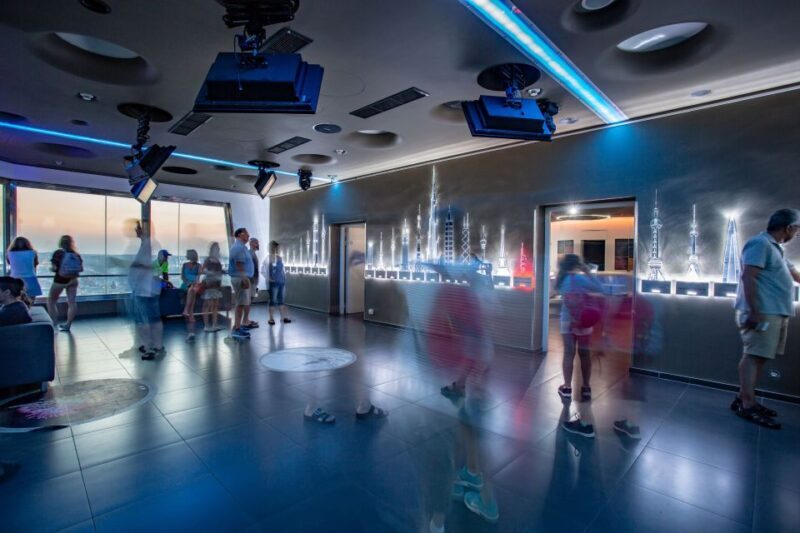 Prague TV Observatory Tower Audio Guide with Online Ticket - Additional Amenities: Bistro & Sculptures