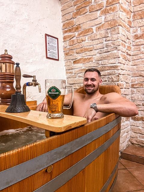 Prague: Ungelt Bernard Beer Spa with Beer & Optional Massage - Discovering Pragues Beer Spa: An Authentic Relaxation Experience