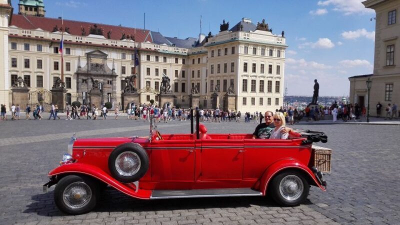 Prague: Vintage Car Ride and Walking Tour - Discover Prague from a Different Angle