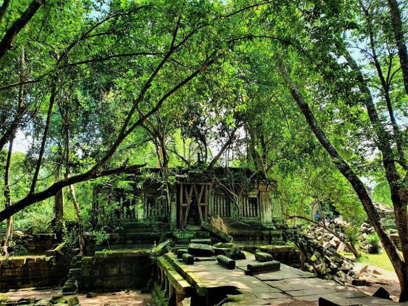 Preah Vihear Temple Koh Ker & BengMealea Tour from Siem Reap - Prasat Pram: A Brief Stop with Scenic Overlooks