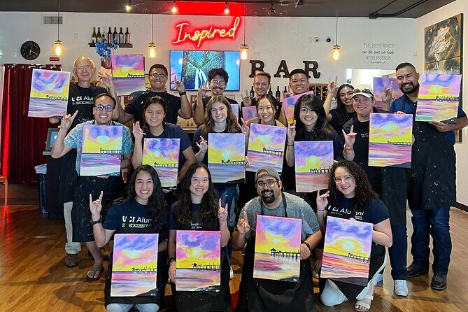 Premier Paint Wine Experience in Costa Mesa - FAQs