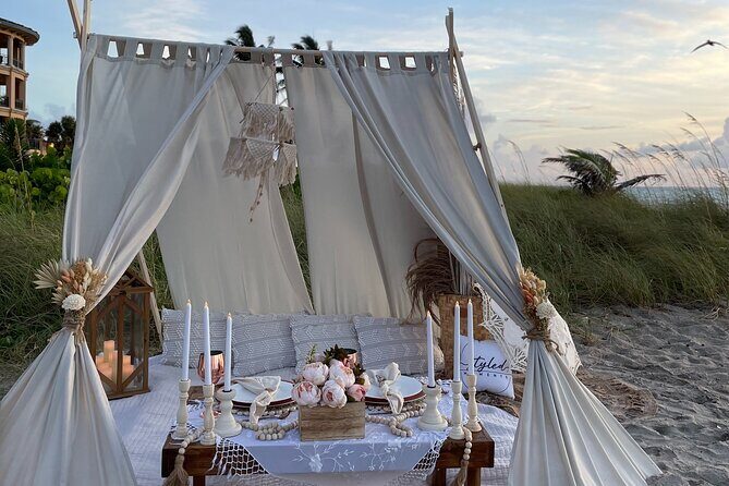 Premiere Luxury Sunrise Picnic in Hollywood Beach with Tented Oasis and more. - A detailed look at the experience