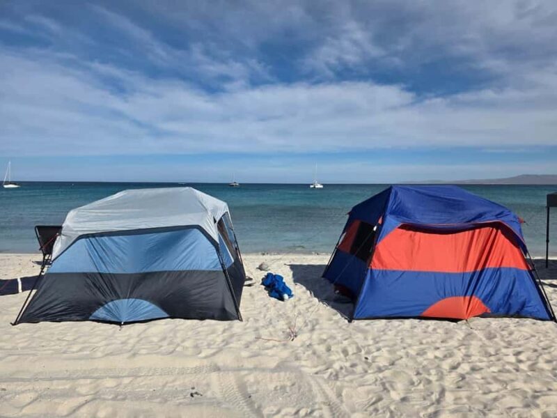 Premium Camping Experience on La Paz Beaches with Chef Included - Key Points