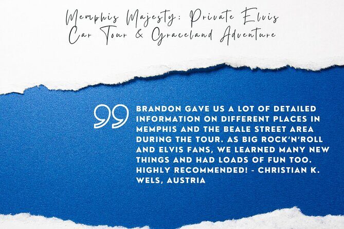 Premium Elvis Experience: City Tour with Graceland Tickets - The Sum Up: Who Is This Tour Best For?