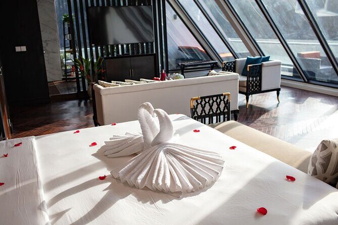 President Sun Terrace Cabin on Greatest Cruises in Halong Bay - The Voyage Begins — From Tuan Chau to the Islands