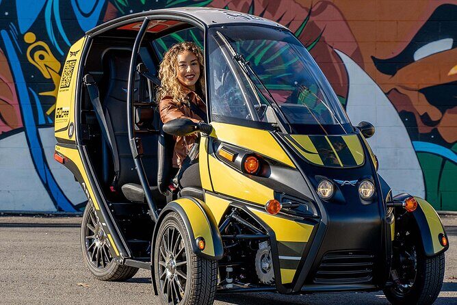 Private 1-Hour Downtown Las Vegas Tour in a Talking GoCar - Exploring Downtown Las Vegas in a GoCar