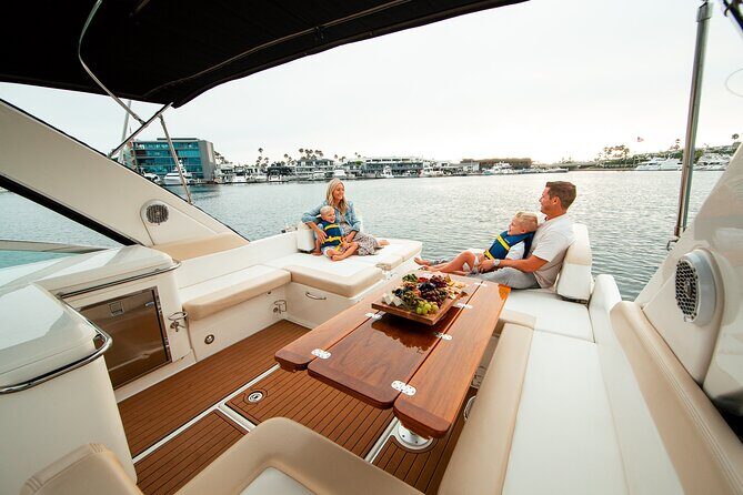 Private 2 hour Newport Beach 42ft Exotic Yacht Cruise! - Key Points