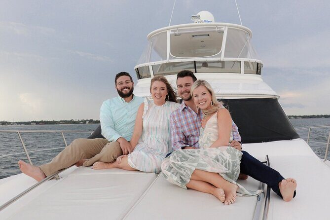 Private 3 Hour Sunset Cruise On A 50' Luxury Yacht With Captain - Frequently Asked Questions