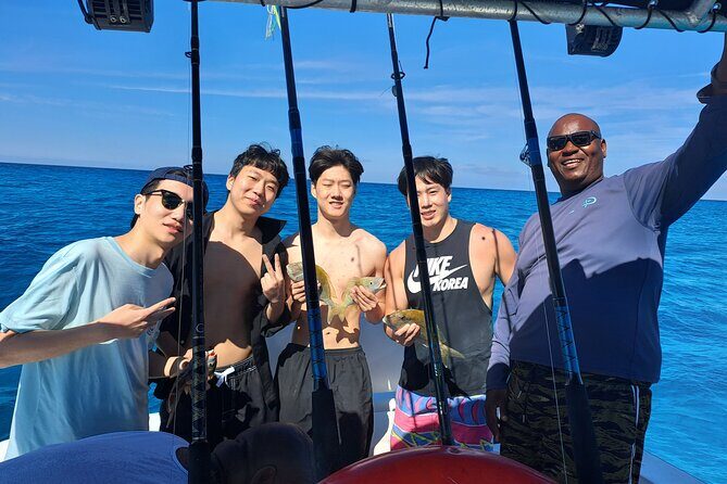 Private 4 hour Rose Island tour snorkeling fishing - The Sum Up