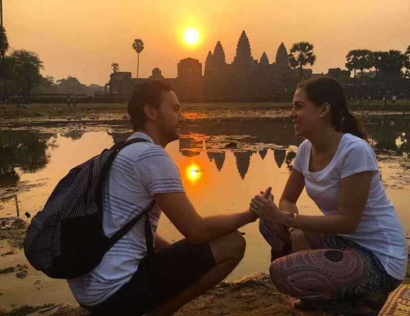 Private Angkor Wat Sunrise Tours And Sunset Floating Village - Key Points