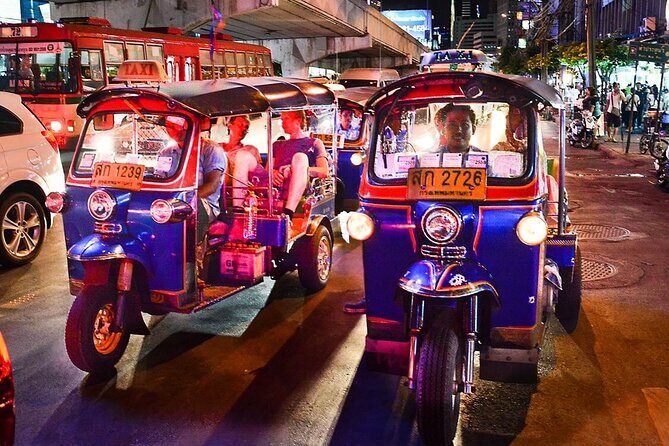 Private Bangkok Night Tour by Tuk Tuk with Dinner - The Sum Up