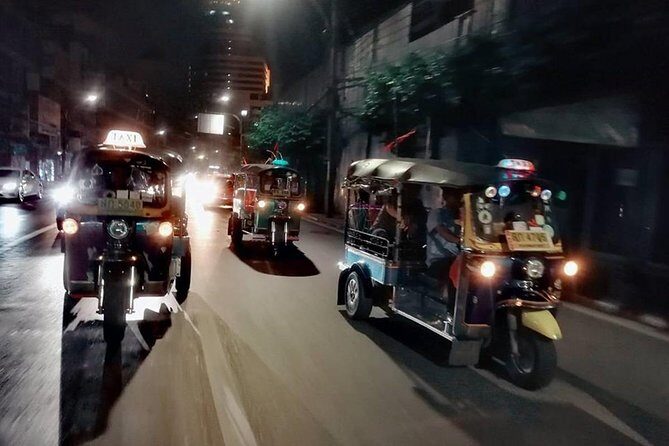 Private - Bangkok TUKTUK Tour by Night incl. snack and cold drink - The Itinerary in Detail