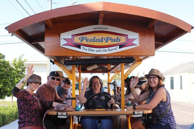 Private Bar Hopping Tour (for 8-15 people) on a Party Bike - A Fun, Social Spin Through St. Petersburg’s Creative Districts