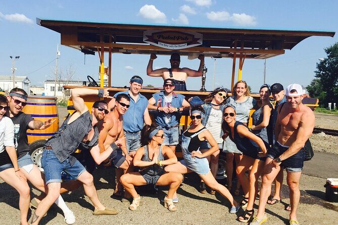 Private Bar Hopping Tour (for 8-15 people) on a Party Bike - Key Points