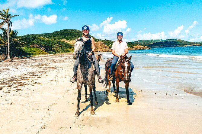 Private Beach Picnic Horseback Ride with Sandy Hoofs St. Lucia - Key Points