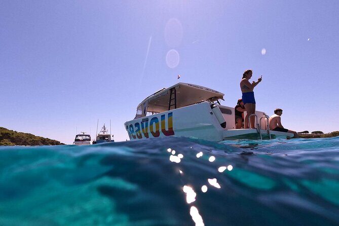Private Blue Lagoon and UNESCO town Trogir 5h Boat Tour for 12 - Key Points