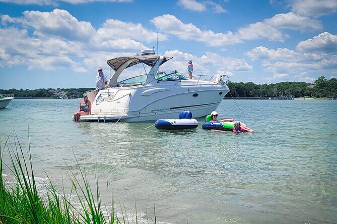 Private Boat Charter for Masonboro Island and Wrightsville Beach - Key Points