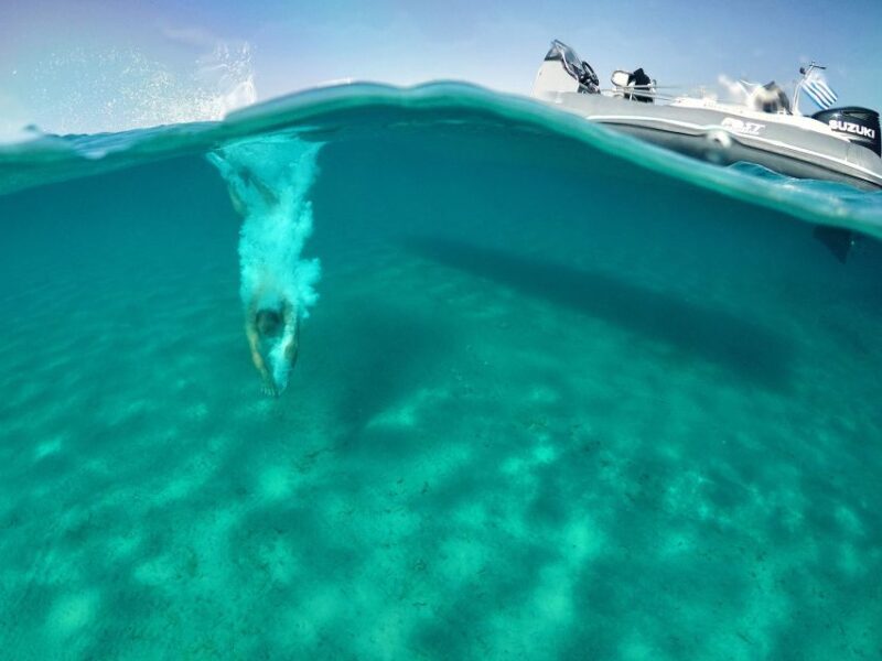 Private boat cruise to South coastline of Mykonos - An Overview of the Experience