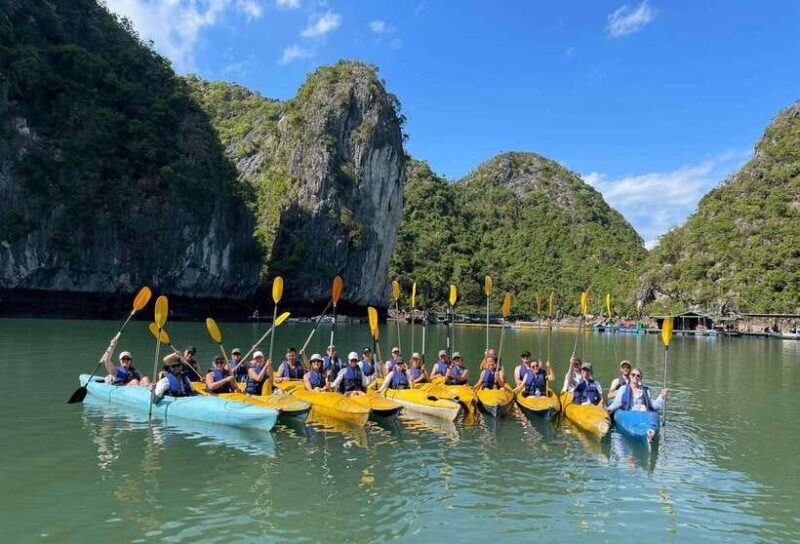 Private boat- Lan Ha Bay Half Day Tour with kayaking - Introduction to Lan Ha Bay Private Tour