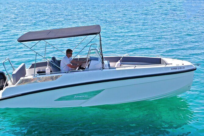 Private Boat Rental Abaris 23 from Alcudia - Authentic Customer Experience