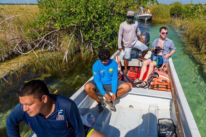 Private Boat Sian Ka'an Floating Ancient Mayan Canals and Tacos - Exploring the Private Boat Sian Kaan Floating Ancient Mayan Canals and Tacos