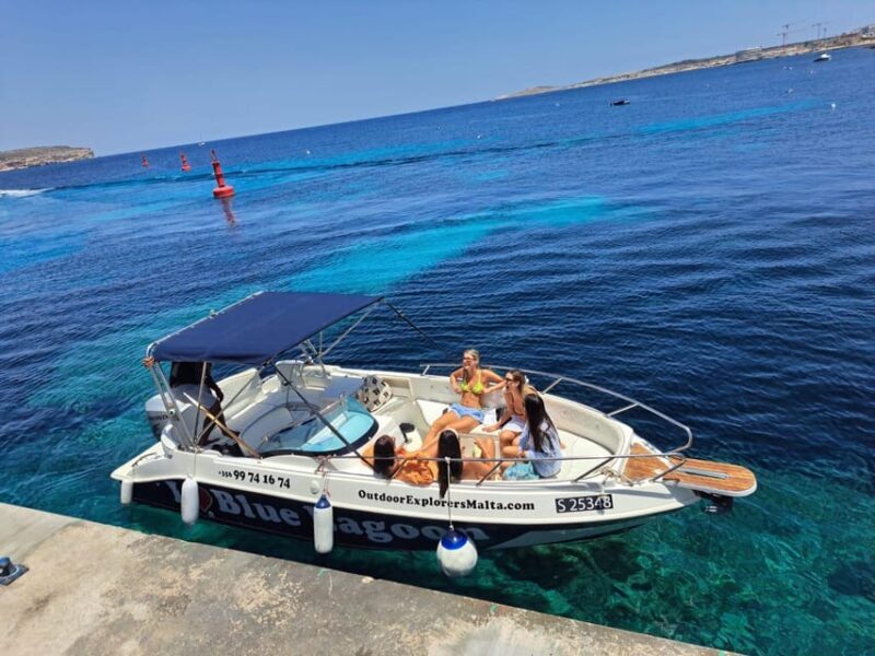 Private Boat Tour: Discover Comino's Blue and Crystal Lagoon - The Itinerary Breakdown