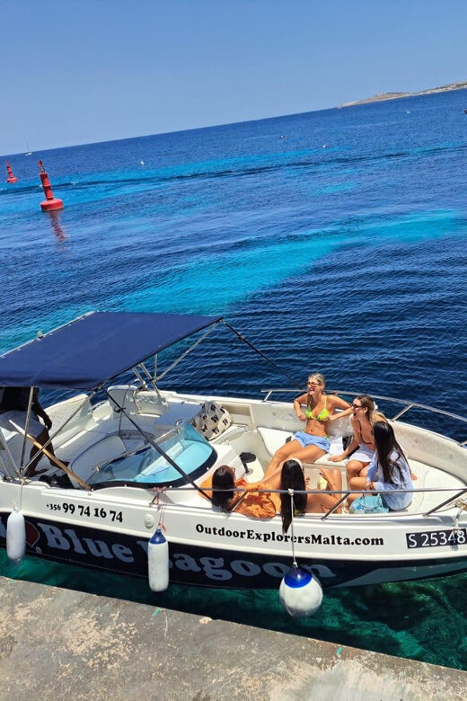 Private Boat Tour: Discover Comino's Blue and Crystal Lagoon - The Experience in Practice