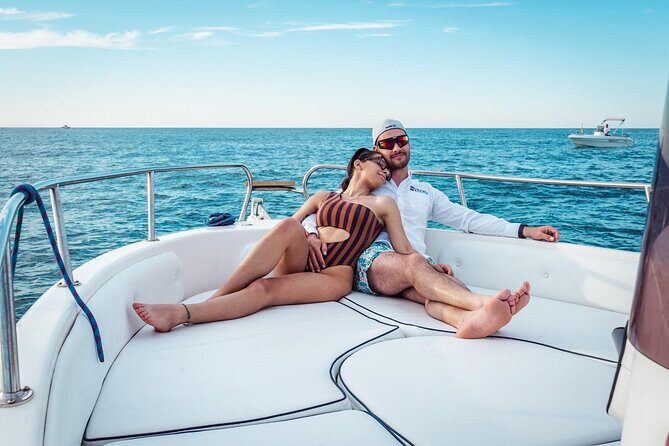 PRIVATE boat tour from Monopoli 3 or 5 with Skipper and Aperitif - The Boat and Its Features