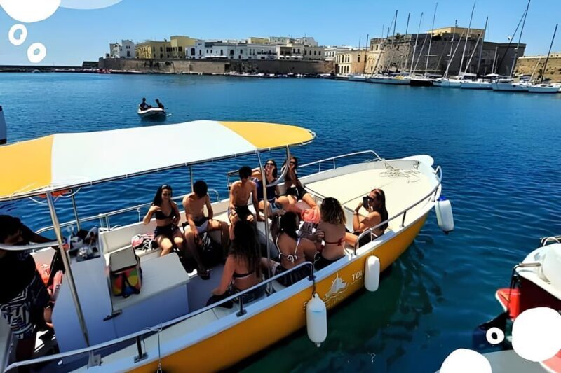 Private Boat Tour Gallipoli Punta S Andrea Island Aperitif - FAQ