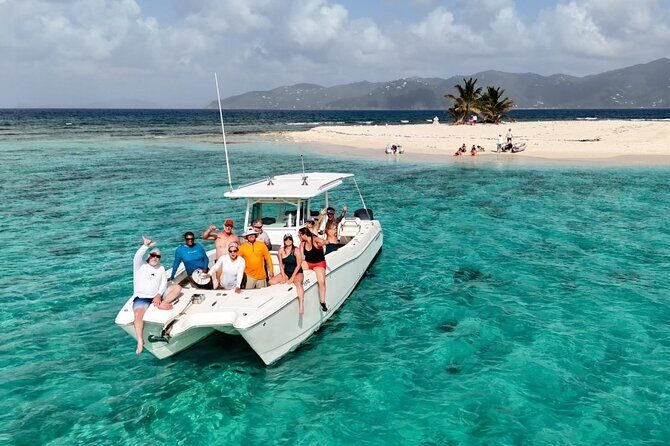 Private British Virgin Islands Full Day Charter on 32' Power Cat - Introduction