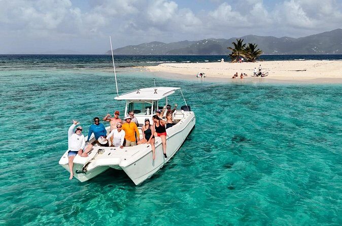 Private British Virgin Islands Full Day Charter on 32' Power Cat - The Sum Up