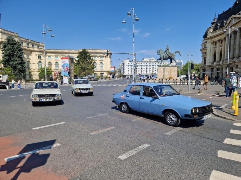 Private Bucharest Driving Tour with a Vintage Car- 120min - Starting Point: Revolution Square