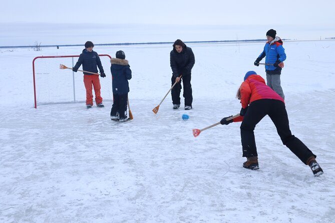 Private Canadian Winter Adventure Ice Fishing and Snowshoeing - Comfort and Convenience