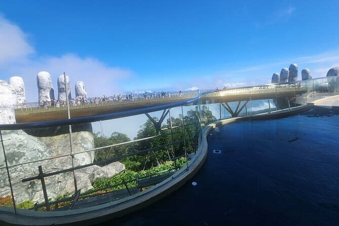 Private Car to Golden Bridge - Dragon Bridge - Monkey Mountain - Marble Mountain - Key Points