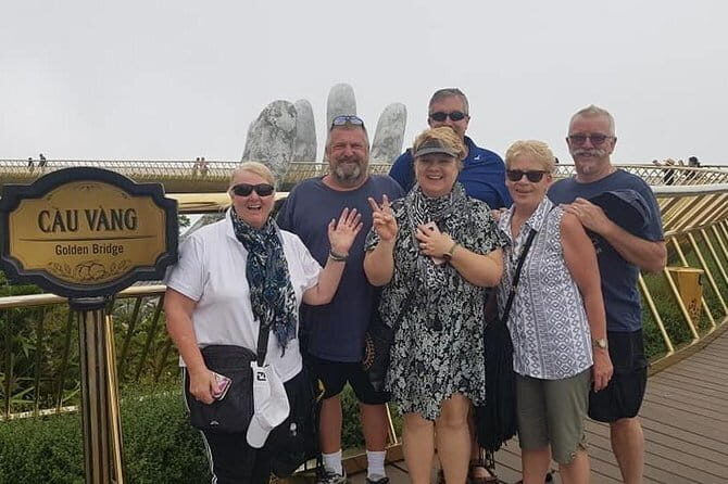 Private Car to Golden Bridge - Dragon Bridge - Monkey Mountain - Marble Mountain - Detailed Review of the Tour Experience