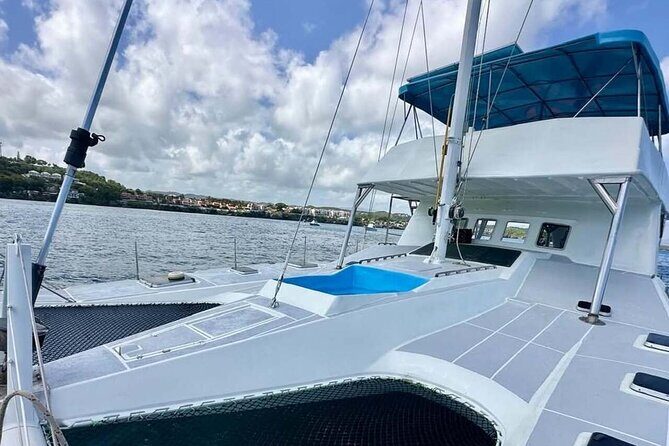 Private catamaran for groups up to 15 people and Lunch on board - The Allure of the Caribbean Waters