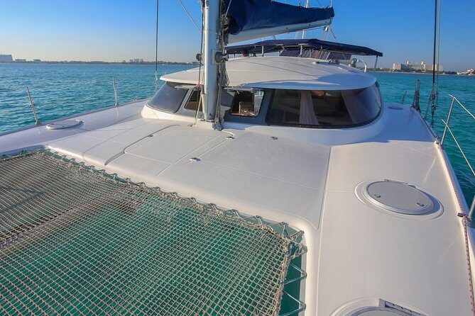 Private Catamaran from Cancun to Isla Mujeres | For up to 30 pepl - The Sum Up