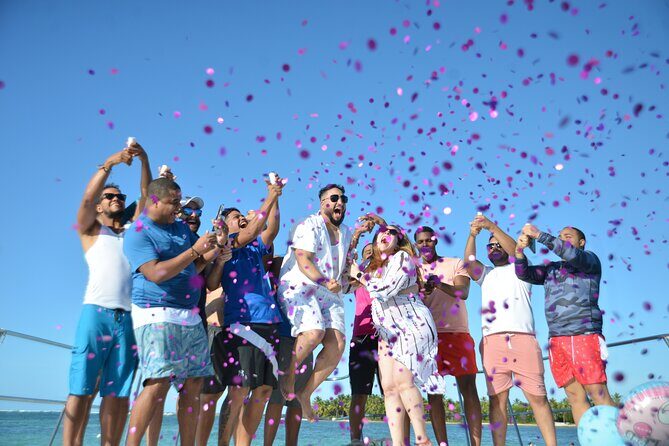 Private Catamaran with Sound system, Slide, Open bar & Snorkeling - Authentic Feedback from Travelers