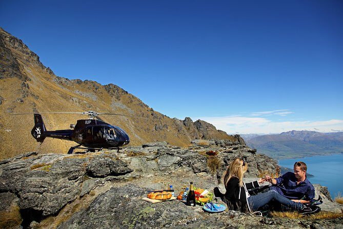 Private Champagne Picnic on a Peak with Helicopter Ride - A Unique Way to Celebrate or Simply Enjoy Queenstown’s Natural Beauty