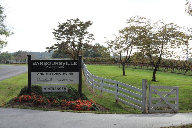 Private Charlottesville Area Wine Tour - Key Points