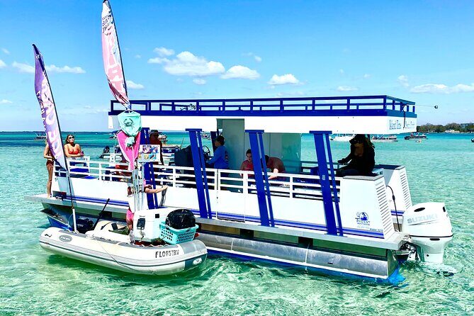 Private Chartered Pontoon Boat-Up to 16 Guests with Restroom - The Value of the Price