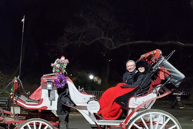 Private Christmas Lights Horse Carriage Tour In New York City - An Enchanting Ride Through NYC’s Holiday Lights
