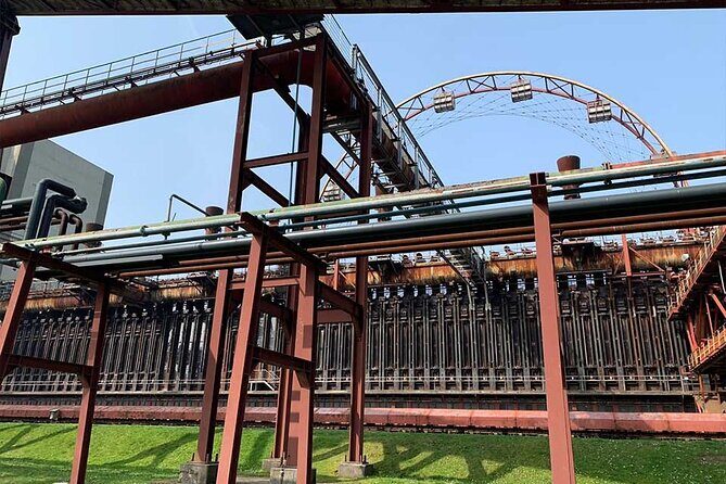 Private city rally around the Zollverein Coal Mine Industrial Complex in Essen - Key Points