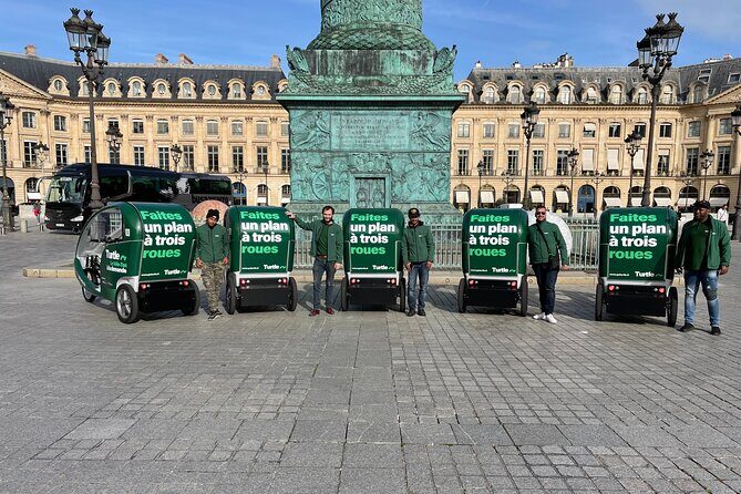 Private City-Tour by rickshaw bike in Paris: The "Saint-Germain" - The Sum Up