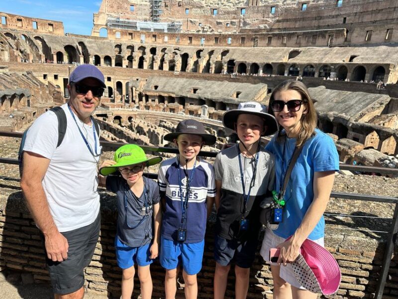 Private Colosseum & Ancient Rome Family Tour for Kids - The Roman Forum: Walking Back 2000 Years