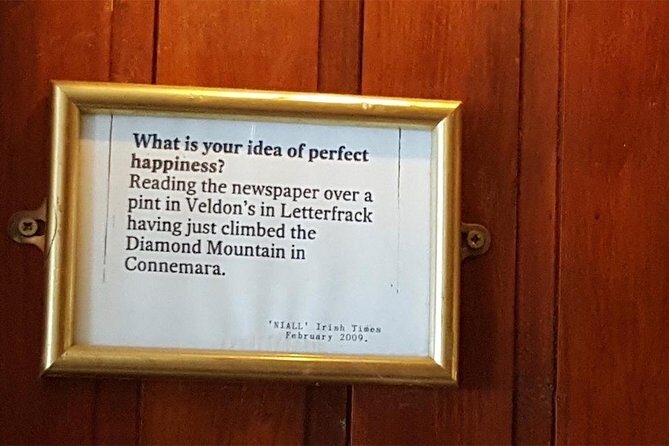 Private Connemara Day Tour - Transport and Logistics