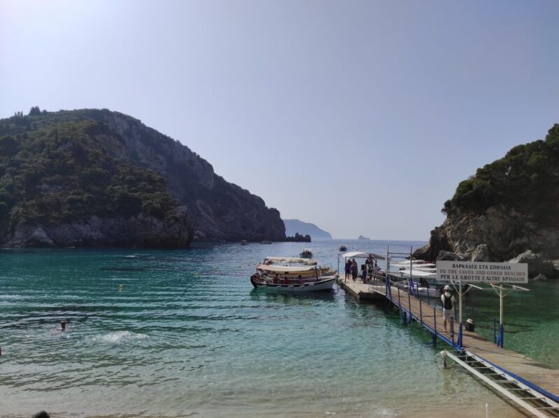 Private Corfu Tour - Paleokastritsa & Glyfada beach - Visiting the 13th-Century Monastery