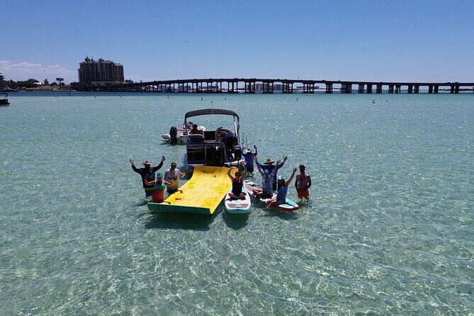 Private Crab Island Charter with Inflatables - At Crab Island