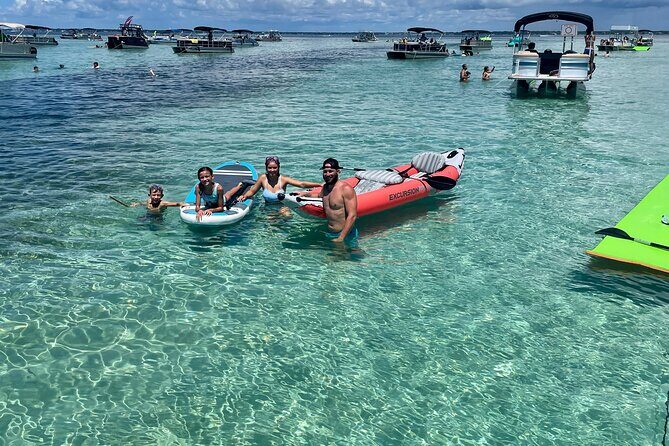 Private Crab Island Double Slides Pontoon Charter - Detailed Breakdown of the Itinerary