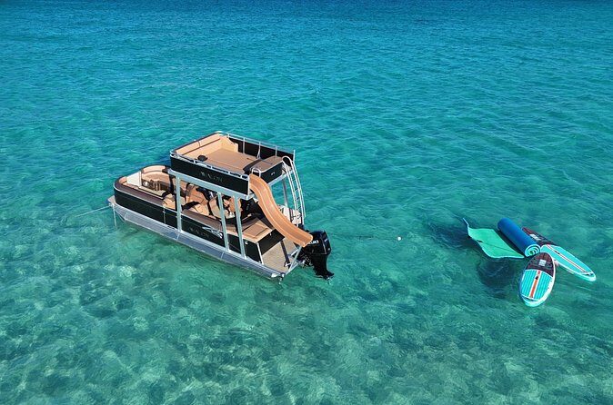 Private Crab Island Luxury Slide Pontoon Charter - Who Will Love This Experience?